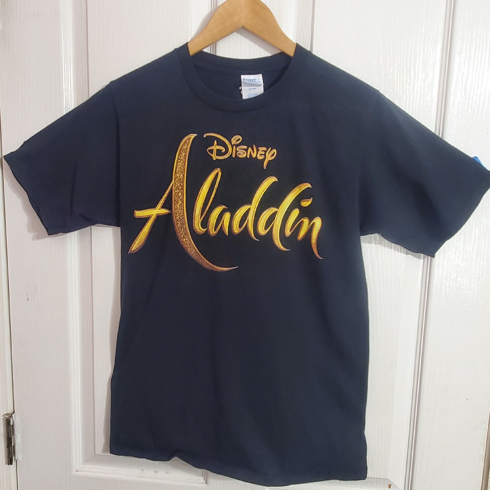 Disney Aladdin Live Action Gold Text Movie Logo Premi… - Gem