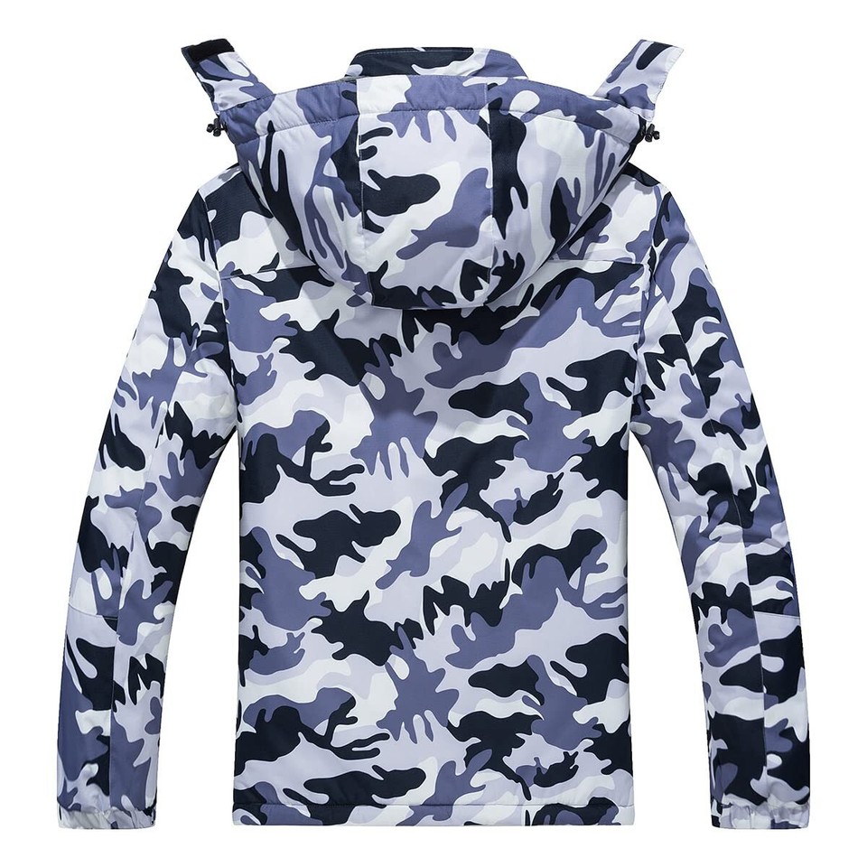 Men's Waterproof Winter Jacket Warm Winter Coats Outdoor Ski Snow ...