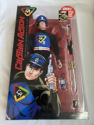 Captain Action-action figure-12 inch-2011-Marvel Comics | eBay
