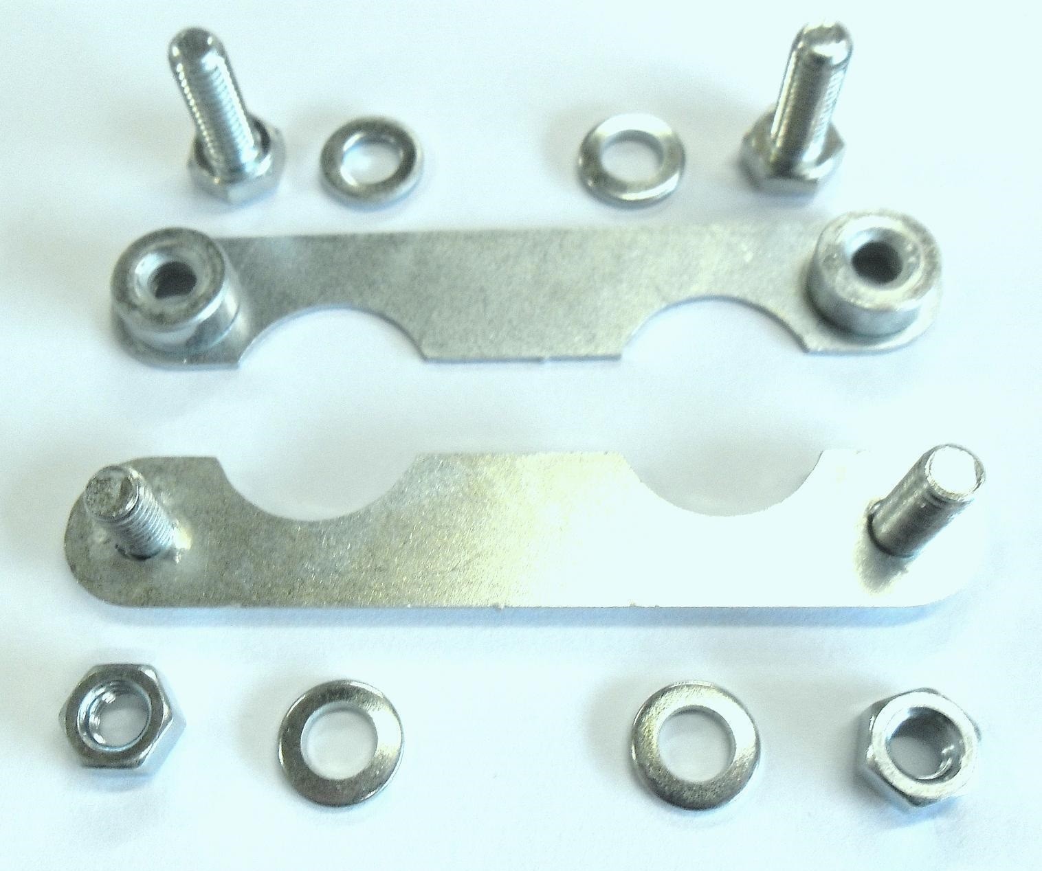 Rear Door Latch Lock Securing Plate Captive Bolts For Land Rover ...