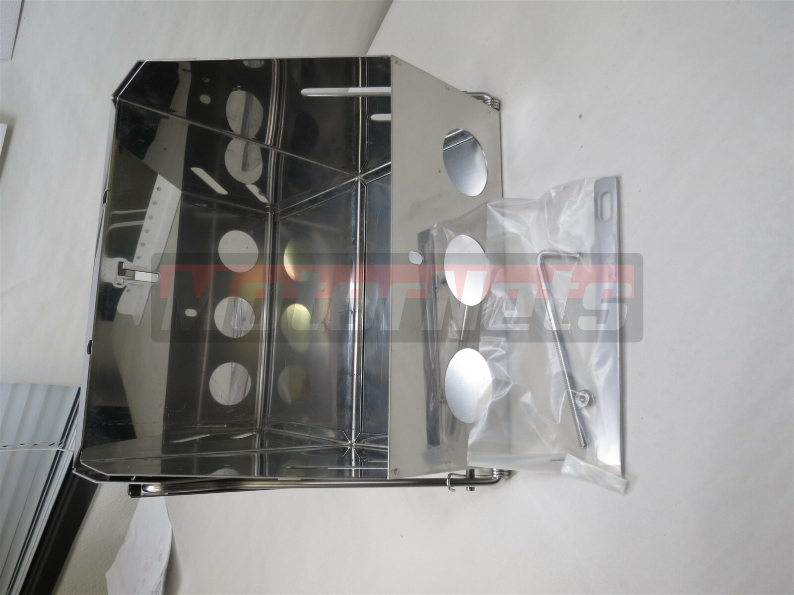 Polish STAINLESS drop-down Battery Box 10.5x7x8 Hot Street Rod Racing ...