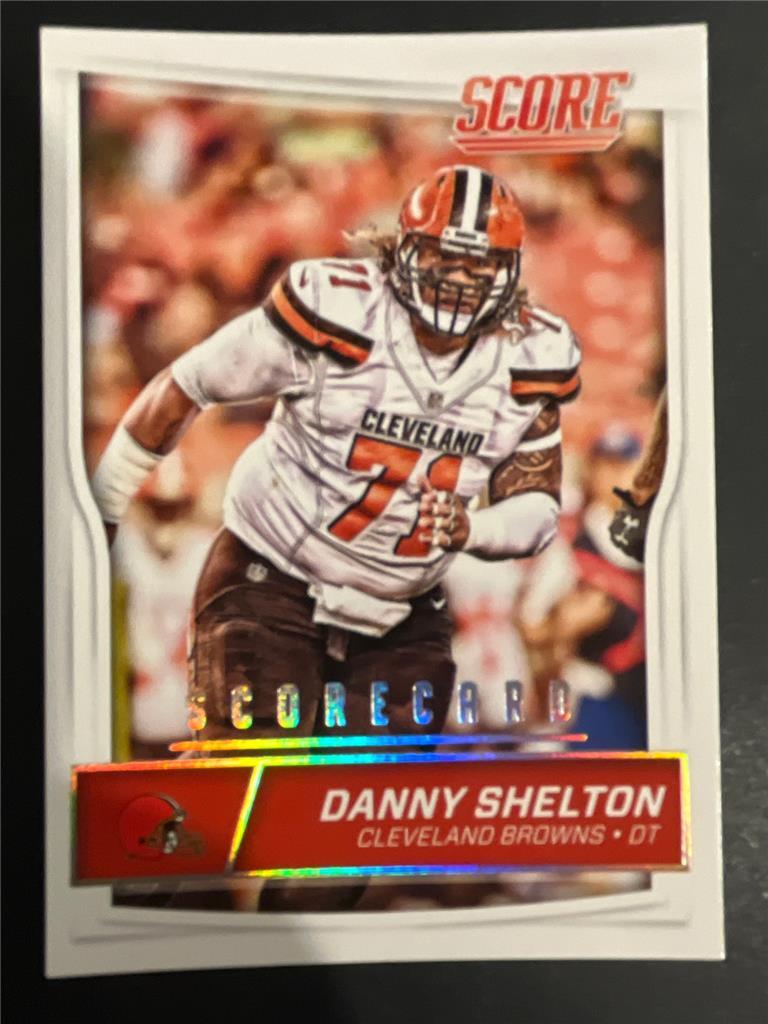2016 Panini Score Scorecard Parallel #83 Danny Shelton Browns | eBay