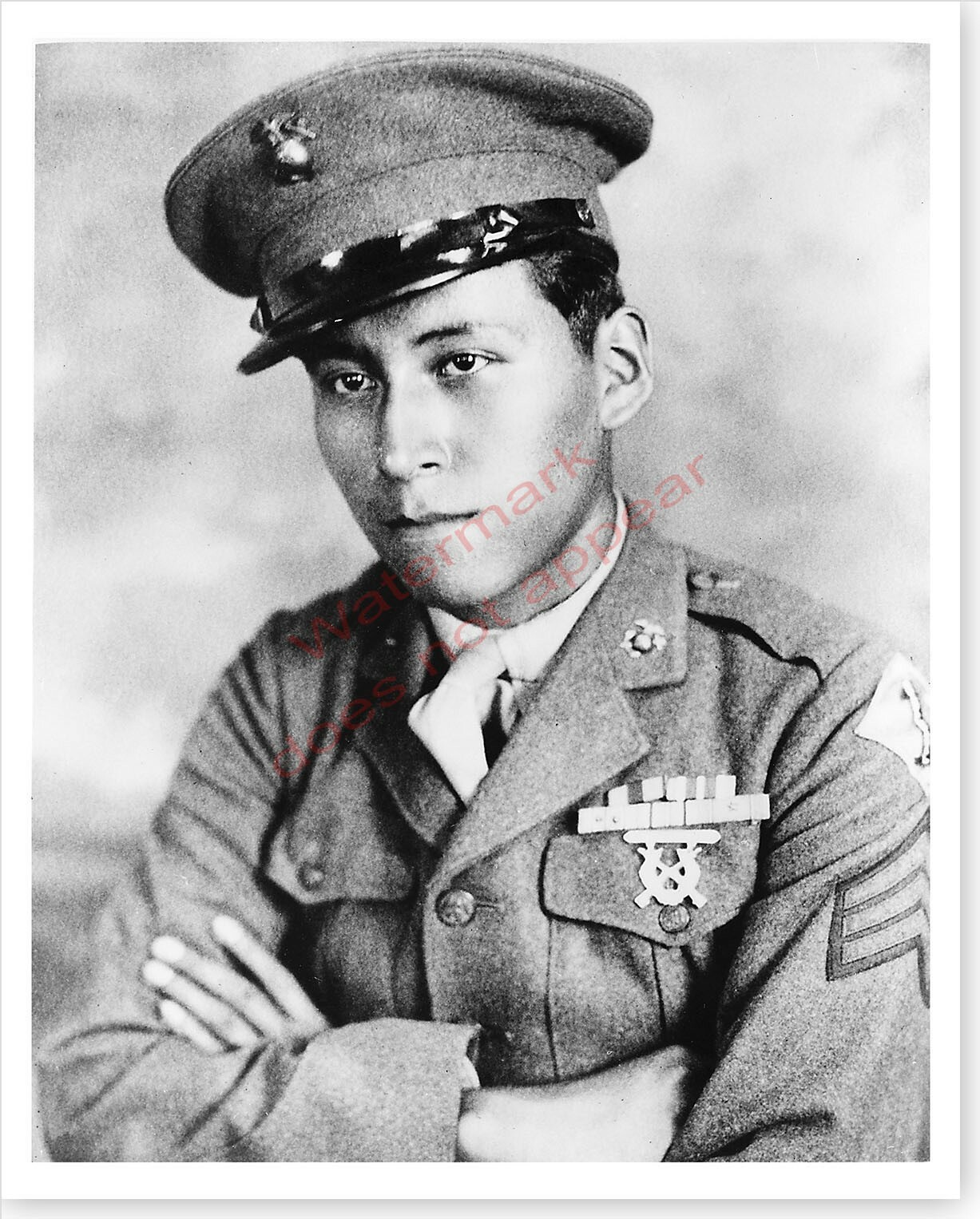 Korean War Native American Congressional Medal of Honor Mitchell Red ...