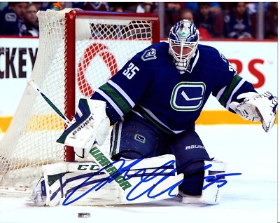JACOB MARKSTROM VANCOUVER CANUCKS SKATE LOGO 8X10 AUTOGRAPHED SIGNED ...