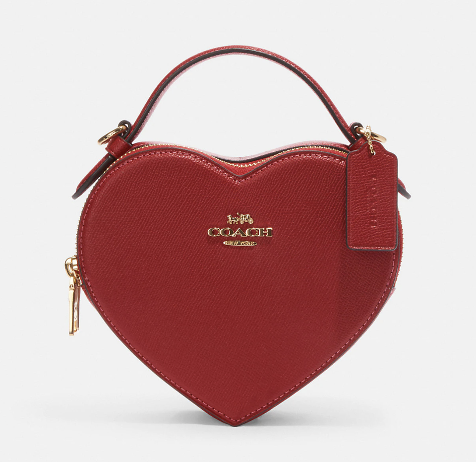 NWT COACH Heart Crossbody Valentine's Day | eBay