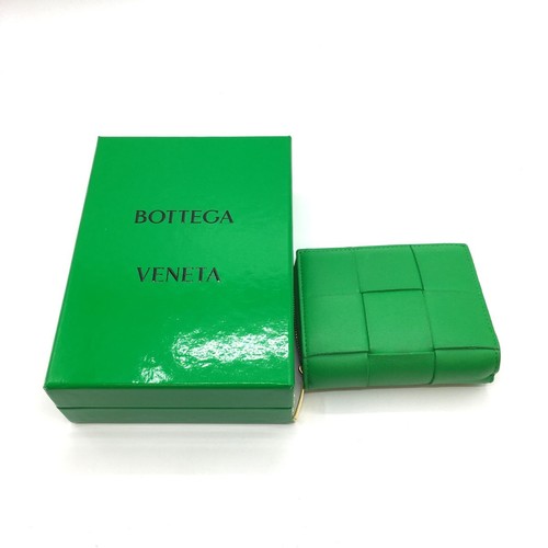BOTTEGA VENETA Small Intrecciato Green #082 | eBay UK