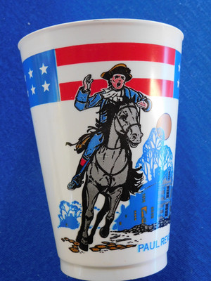 Bicentennial Hardee's Cup - Paul Reverre | eBay