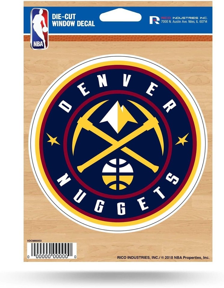 Denver Nuggets 5 Inch Decal Sticker Die Cut Flat Vinyl | eBay