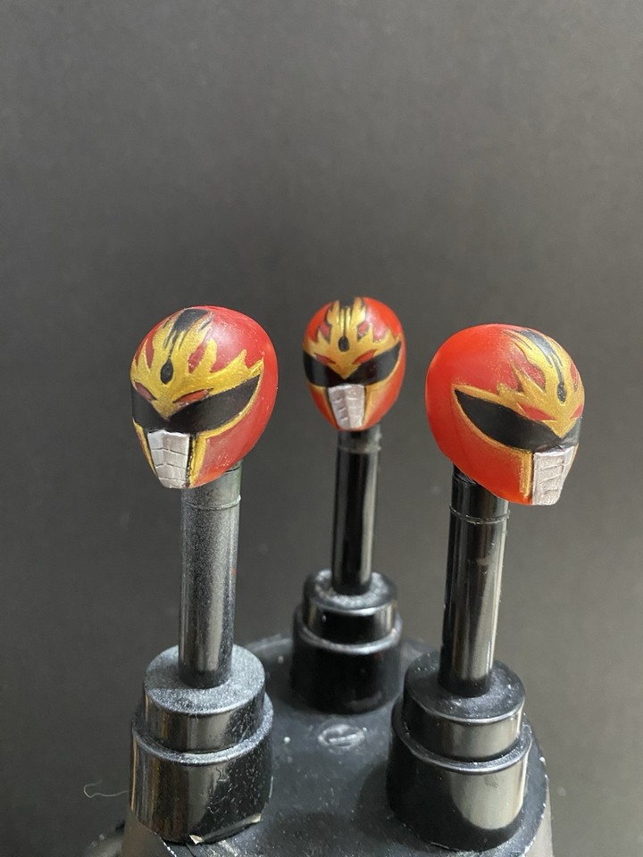 Power Rangers Lightning Collection Red Dragon Squadron Dairanger Helmet ...