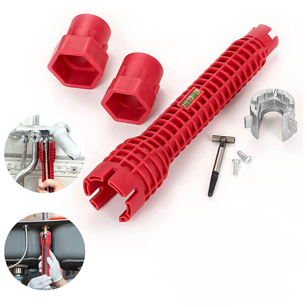 8 in1 Sink Multi Water Pipe Wrench Faucet Wrench Tap Spanner Sink ...
