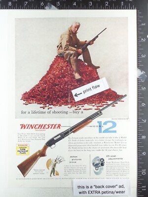 1957 ADVERTISING for Winchester model 12 shotgun | eBay