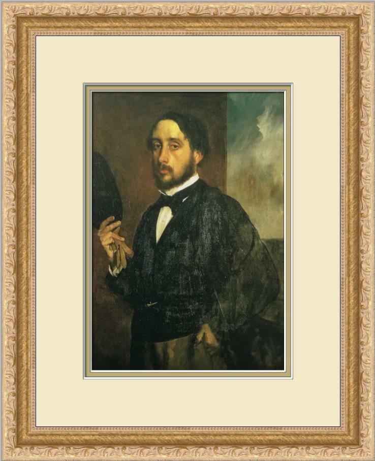 Edgar Degas Self Portrait
