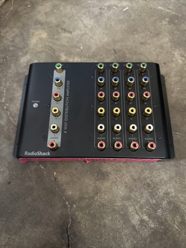 Radio Shack 15-311 4-Way Distribution Amplifier Power Supply Not ...