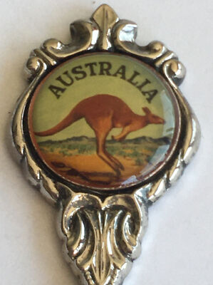 Vintage Souvenir Spoon Collectible Australia Kangaroo | eBay