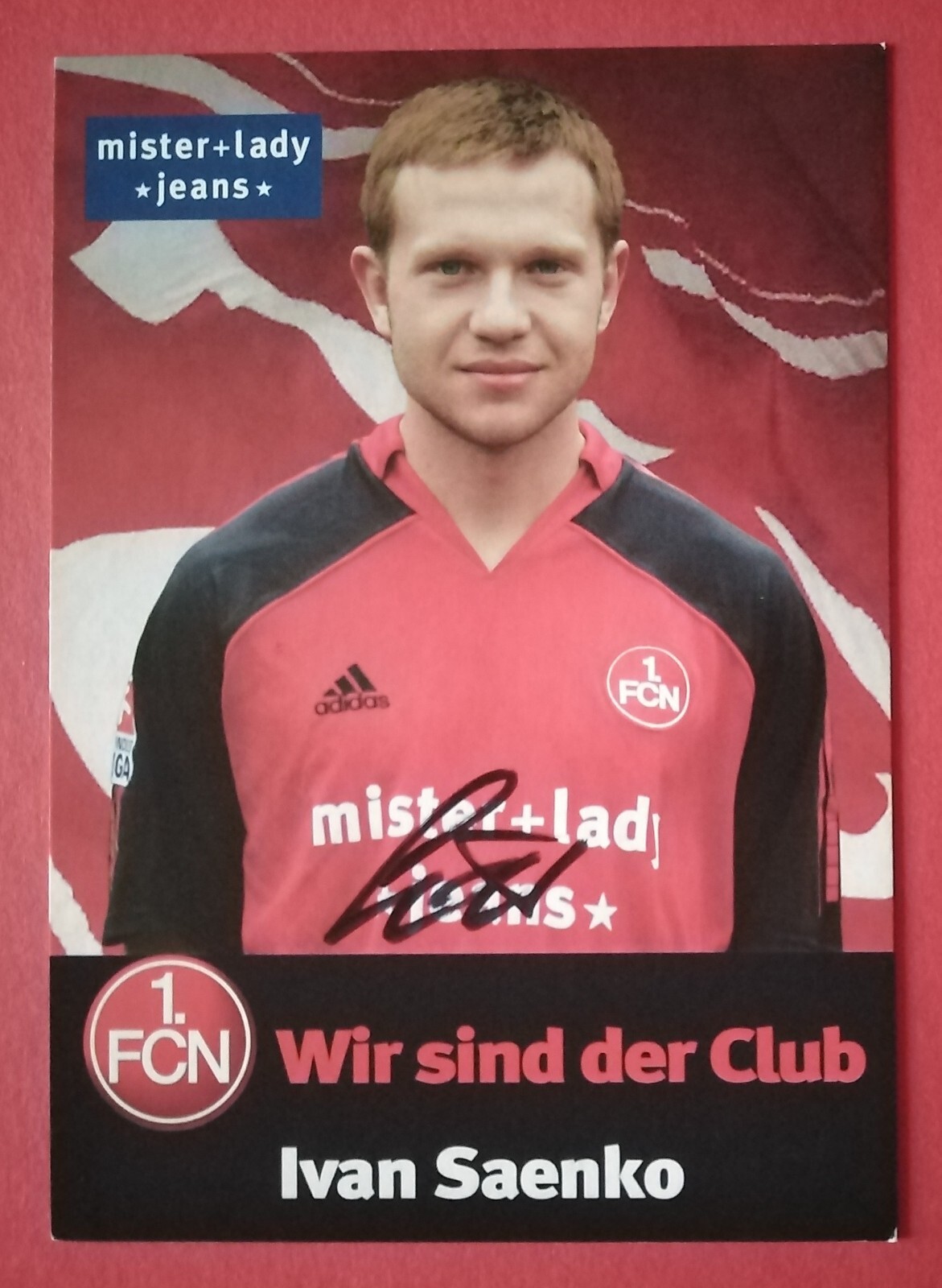0485 Ivan Saenko 1. FC Nürnberg 2005/06 Autogrammkarte original ...