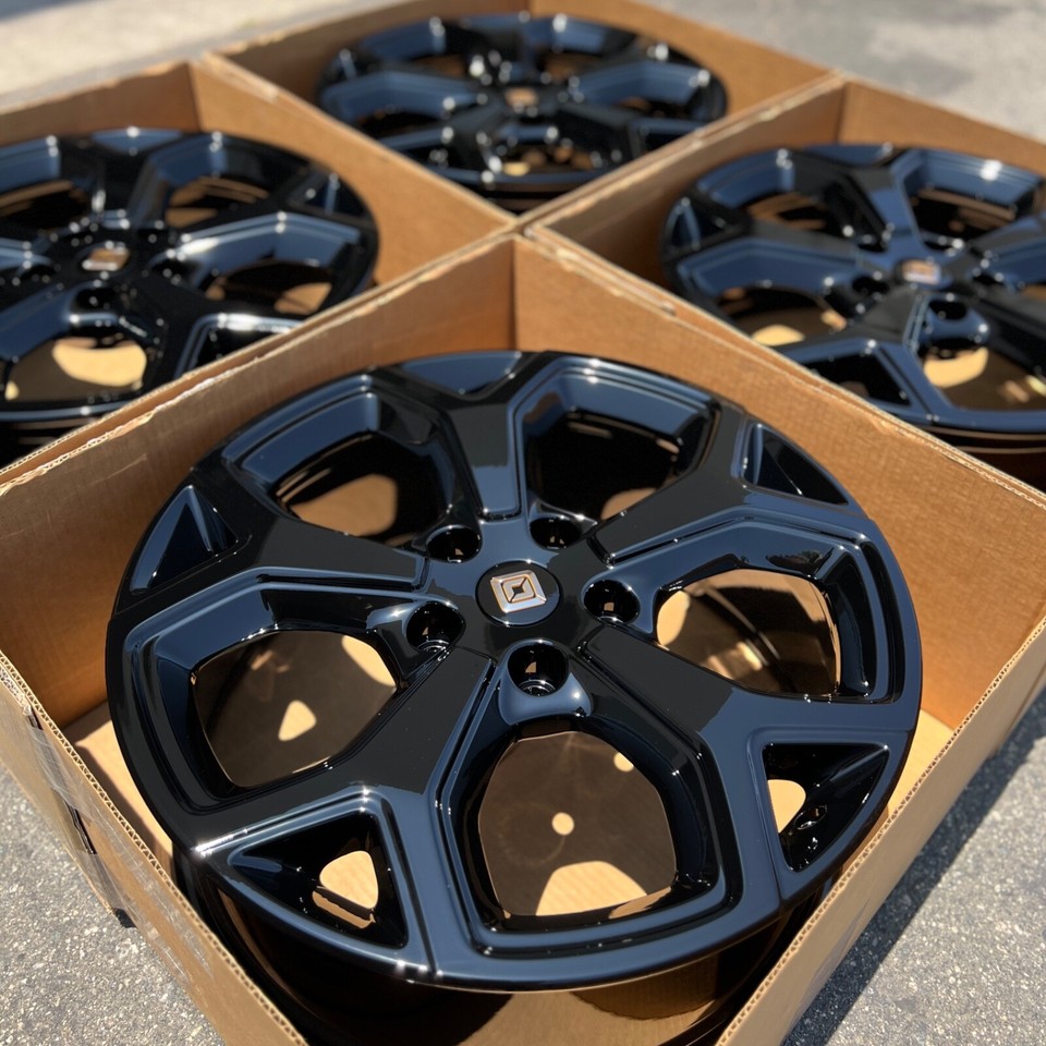 21" Rivian R1T R1S Factory OEM original wheels rims Gloss black set 4 ...