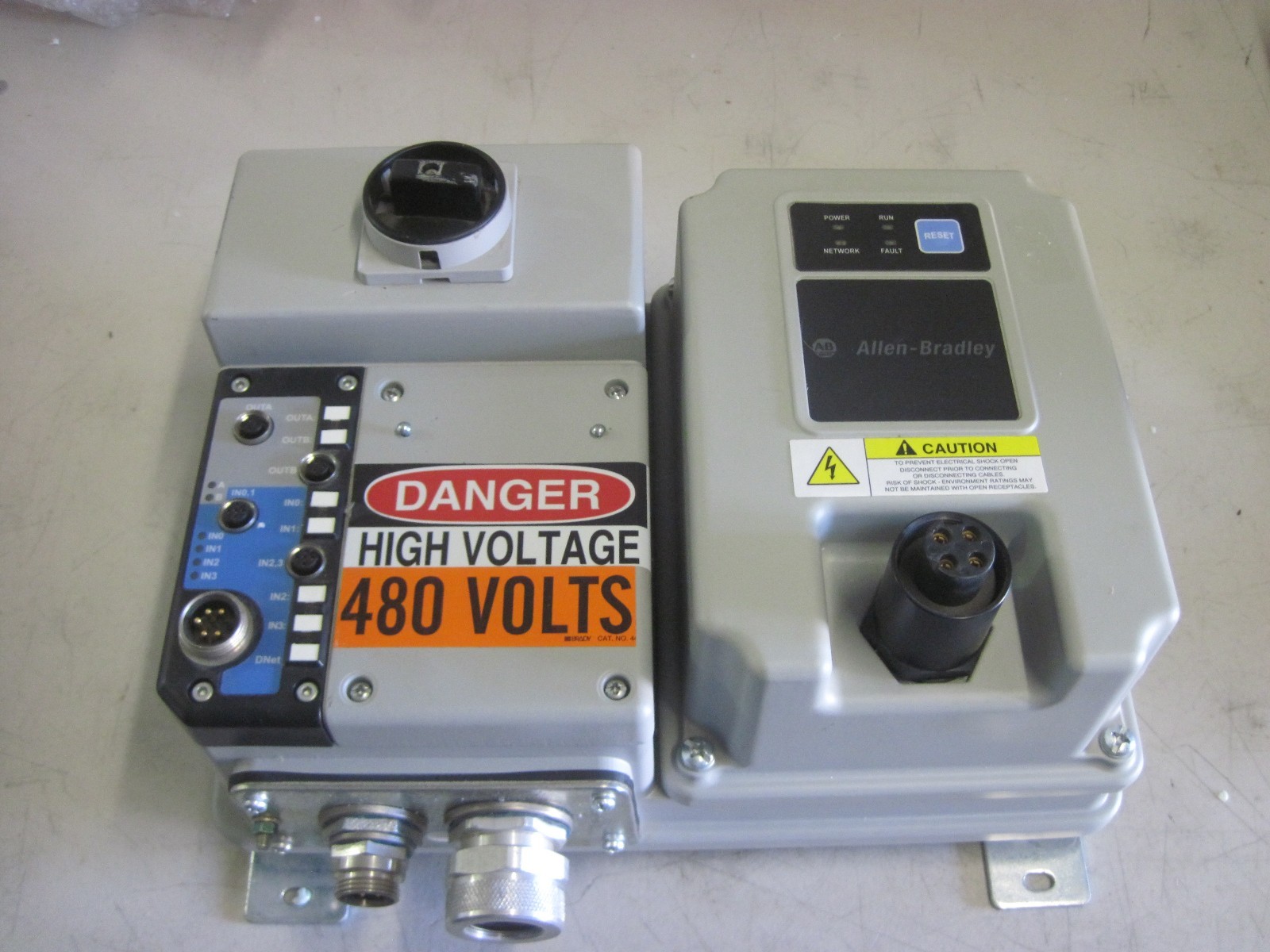 100% WARRANTY Allen Bradley 280D-F23Z-25D-CRW-SM ArmorStart Control ...