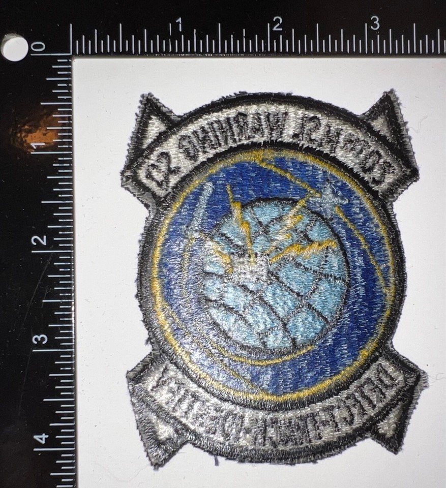 USAF US Air Force 20th Missile Warning Squadron Patch | eBay