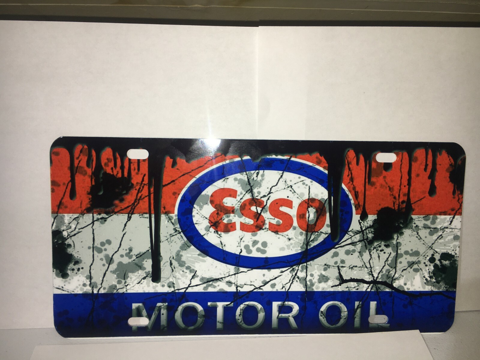 ESSO GAS Custom License Plate - Custom metal Car Tag - License Plate | eBay