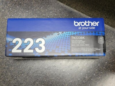 Brother TN-223 (TN223BK) Black Toner Cartridge 12502651031| eBay