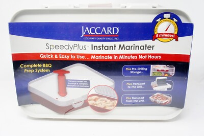 Jaccard Speedy Plus Instant Marinater Meat Tenderizer BBQ Smoking ...