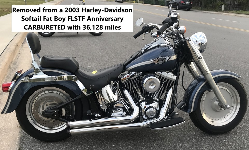 2003 Harley-Davidson Softail Fatboy Charging System Stator Alternator ...