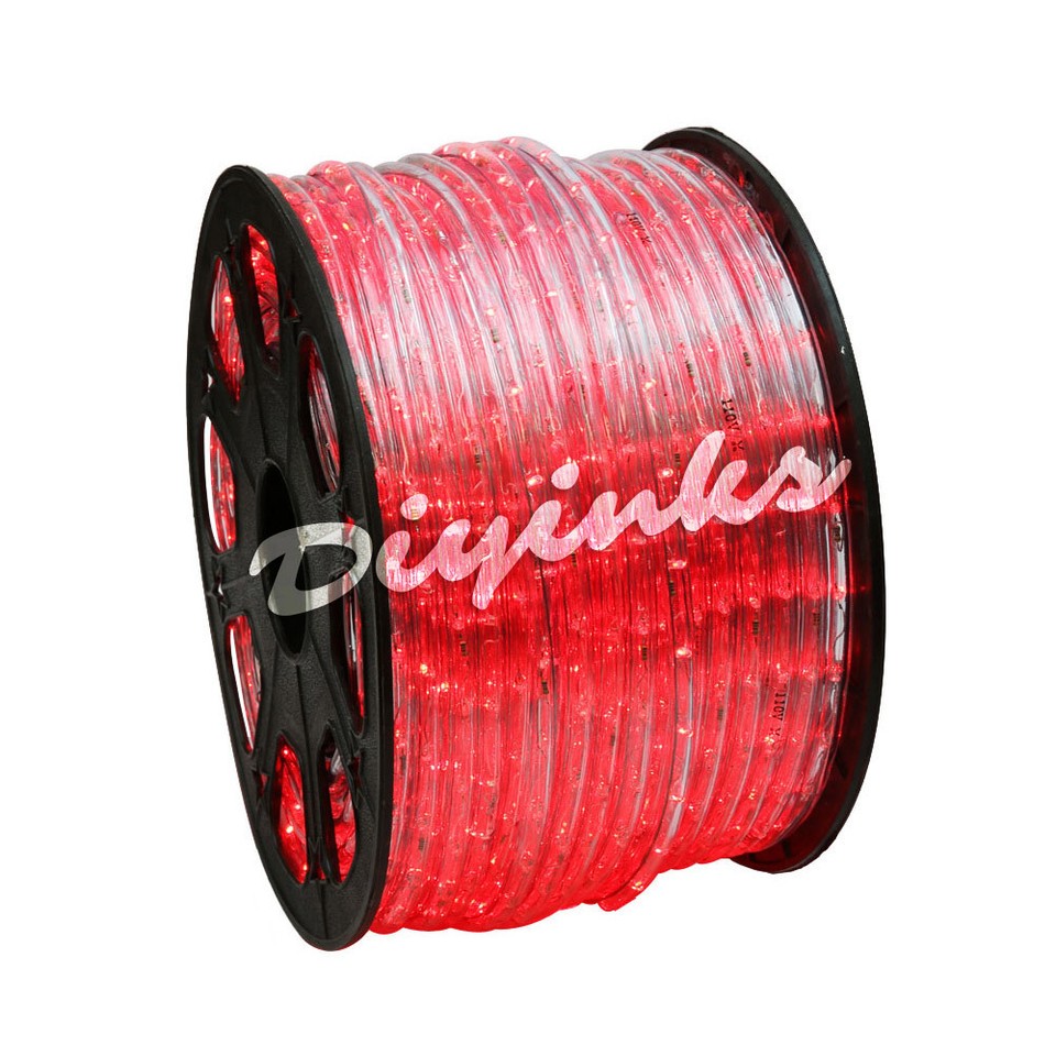 LED Rope Light 10/20/25/50/100/150ft Outdoor Tree Waterproof Holiday ...