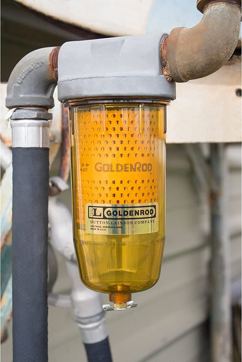 Water Block Separator Fuel Filter 1" NPT for Diesel Transfer Pump Tank ...