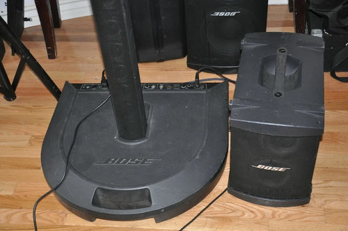 Bose PA System - L1 Classic, Power Stand, Bass Module B1 Speaker ...