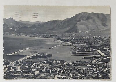 85486 Cartolina - Palermo - Panorama - VG 1956 | eBay