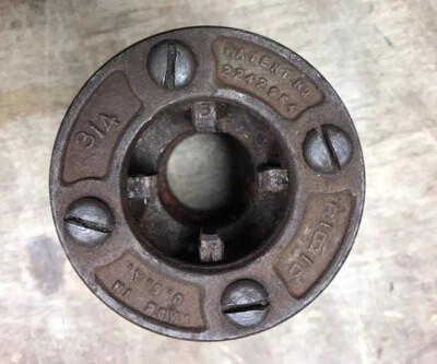 Vintage Rigid 3/4 Die Head Drop Head Pipe Threader Ratchet Hand Tool ...