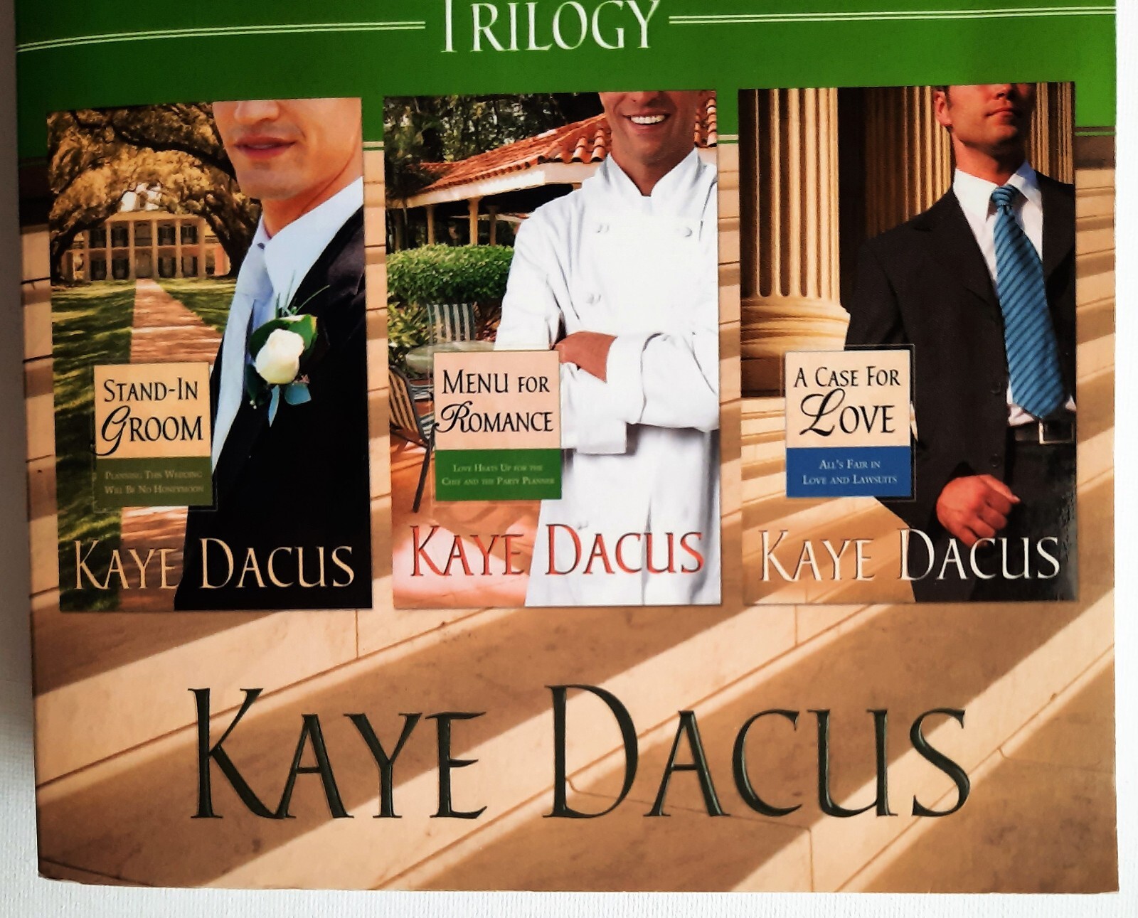 Brides of Bonneterre Kaye Dacus (New, Pbk, 2011) Stand In Groom Menu ...