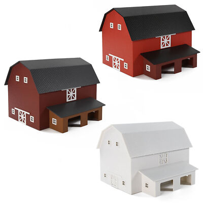 HO Scale DELUXE BARN CHICKEN COOP Not-built Farm Building Kit Model ...