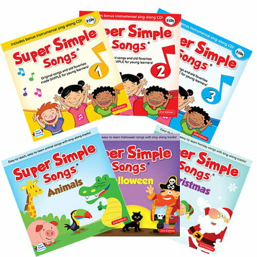 Super Simple Songs CD 6 volume set CD Children Kids English (JP ...