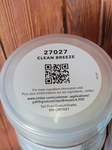 12 Count Signature Series Cintas Solid Air Freshener Clean Breeze for ...