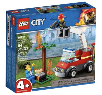 *BRAND NEW* Lego City Set #60212 Barbecue Burn Out Firefighter | eBay