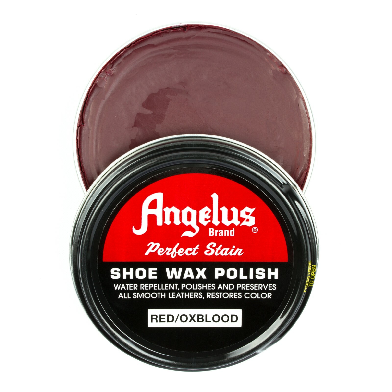 Angelus Shoe Boot Polish Shine Leather PASTE WAX Protector Waterproof 3 ...