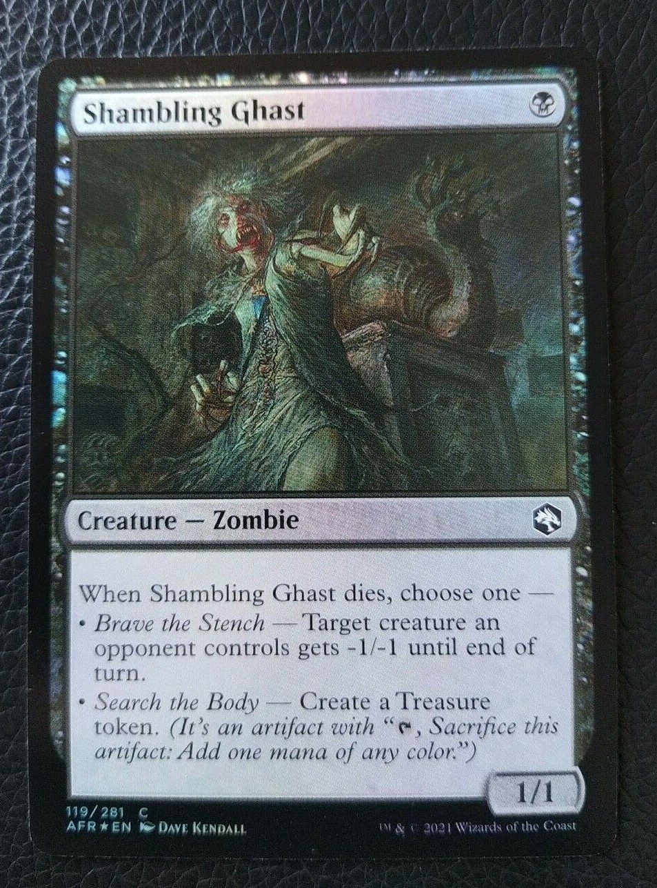 MTG Shambling Ghast Forgotten Realms 119/281 FOIL NM/M Pack Fresh | eBay