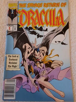 The Savage Return of Dracula Comic Marvel Vampire Horror Tomb of ...