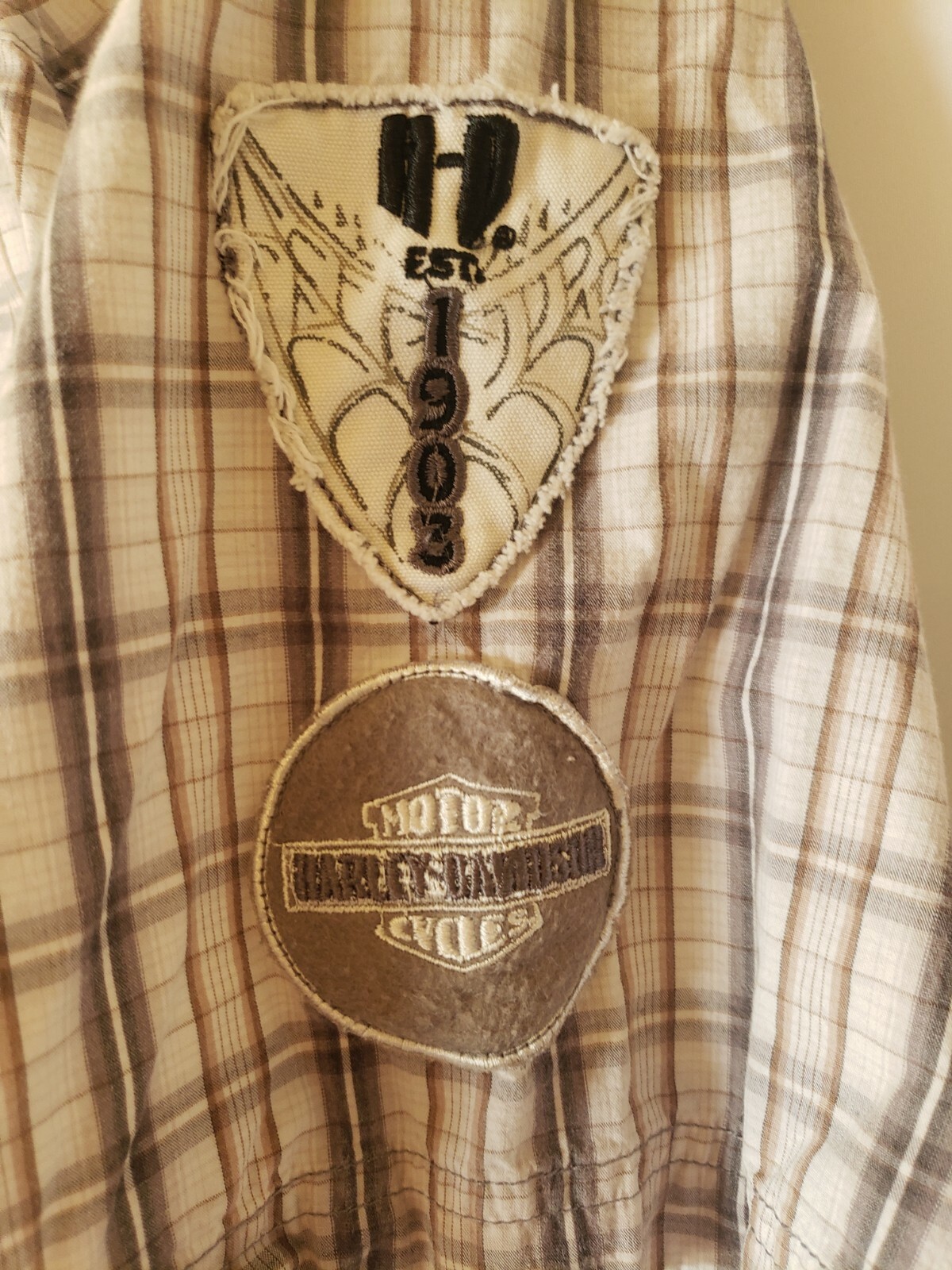 Harley Davidson Genuine MotorClothes Mens Button Up S… - Gem