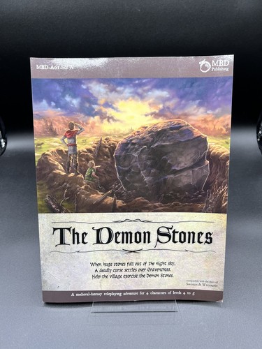 The Demon Stones. A Medieval-fantasy RPG (MBD Publishing) | eBay