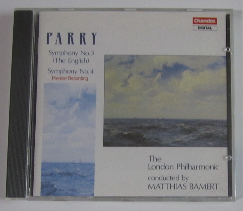 Parry • The London Philharmonic – Symphony No. 3 • No. 4 CD USED ...