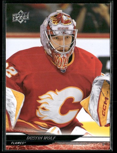 2024-25 Upper Deck #30 Dustin Wolf Calgary Flames Hockey Card | eBay