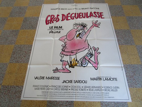 GROS DEGUEULASSE ! affiche cinema 120X160 CManimation bd reiser N270 | eBay