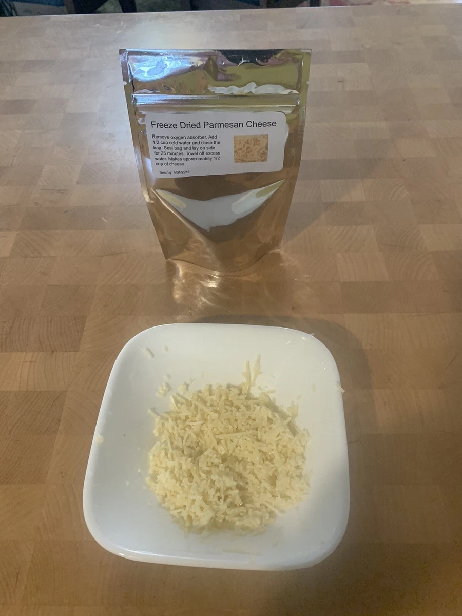 Grated Parmesan Cheese In A Bag