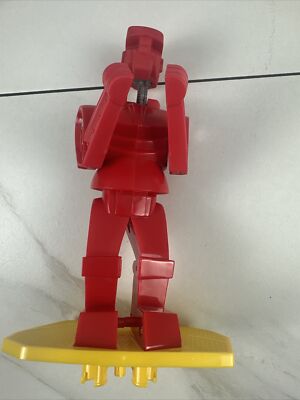 Rockem Sockem Robots | Boxing Match Fighter RED ROCKER & BASE| 2001 ...