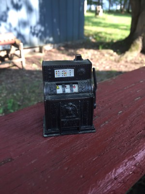 Vintage Bronze Spain Made Play Me Slot Machine Pencil Sharpener 3" | eBay