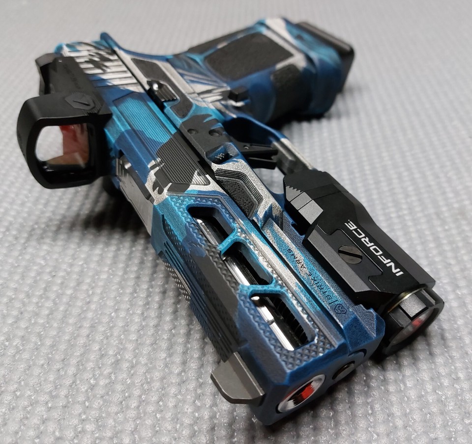 Rhodesian Brushstroke Camo High Heat Vinyl Stencil Kit - 2x 11"x6 ...