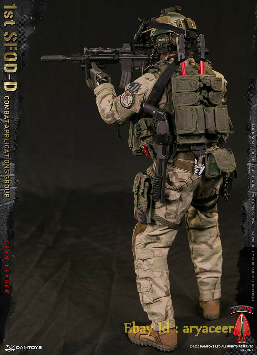 DAMTOYS 78077 1/6 1st SFOD-D Combat Applications Group TEAM LEADER ...