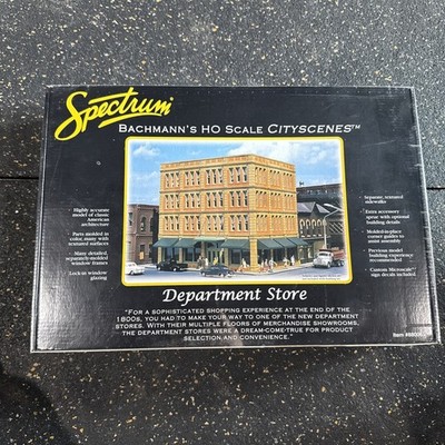 Bachmann 88006 Spectrum Department Dept Store CityScenes Building Kit ...